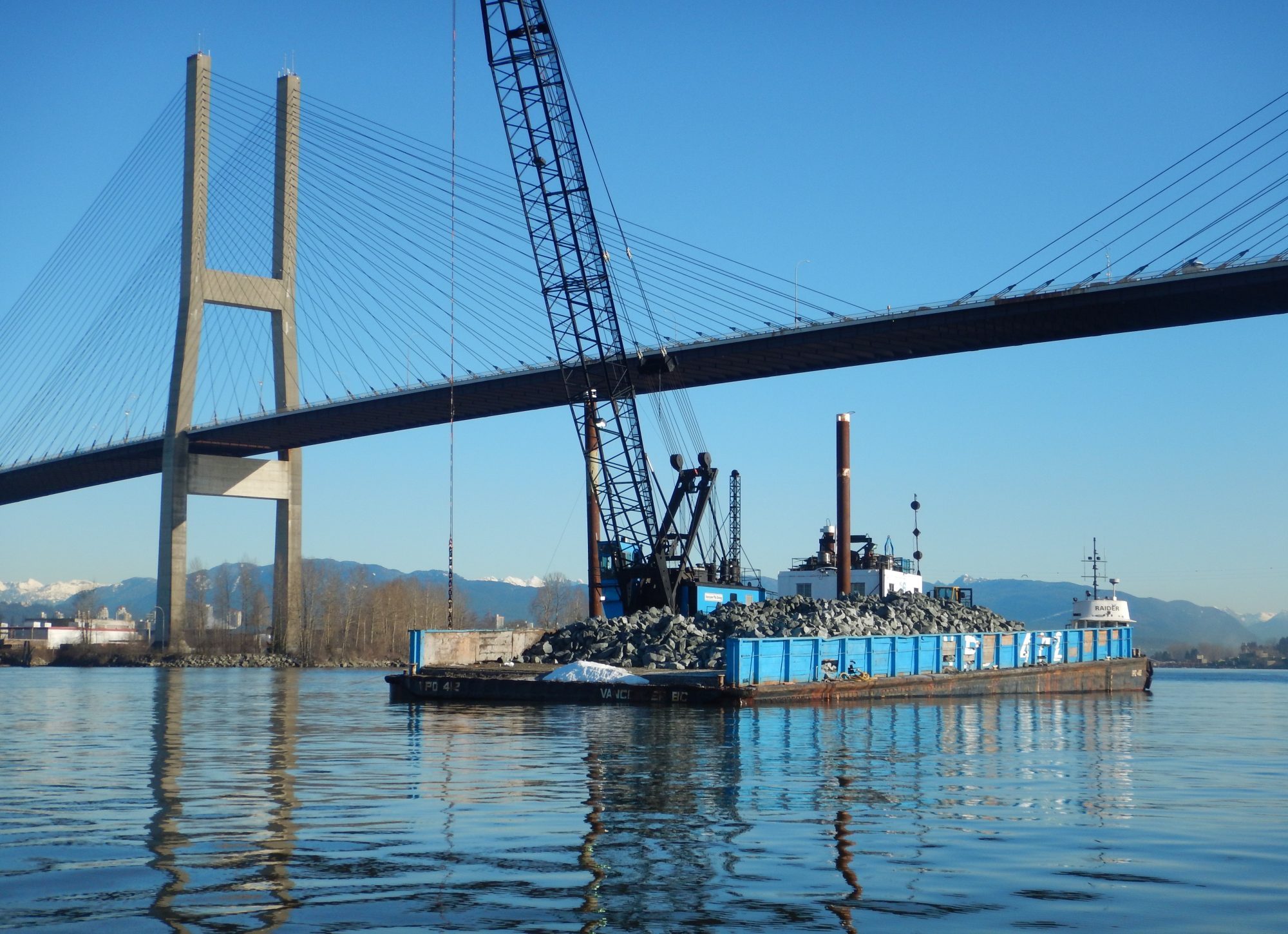 Scour Protection at South Surrey Interceptor Pipeline Crossing ...